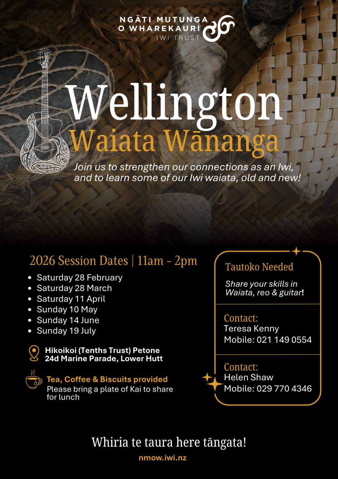 Wellington Waiata Wānanga – Strengthening Iwi Connections through Song ...